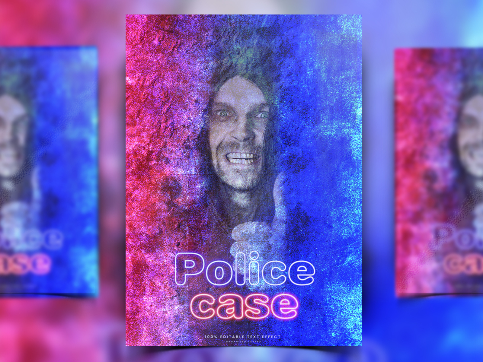 Police Case Poster Design PSD by Back Up Graphic on Dribbble