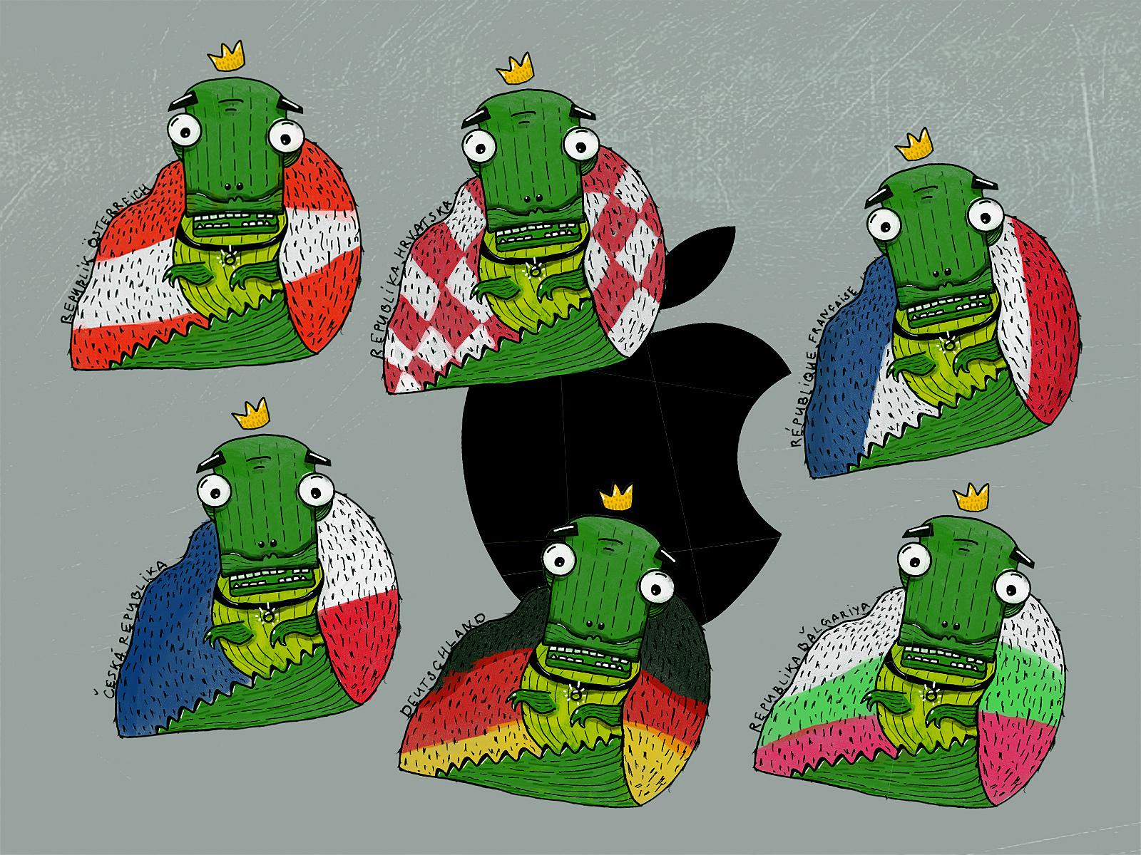 Reptiloid power by Basil Artemov on Dribbble