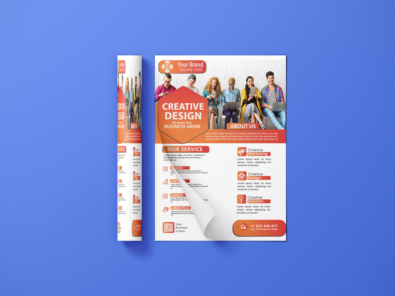 flyer design by teeyuviiz on Dribbble
