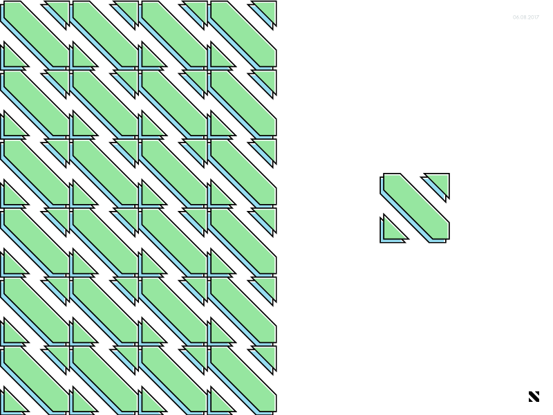 N Pattern by Nick on Dribbble