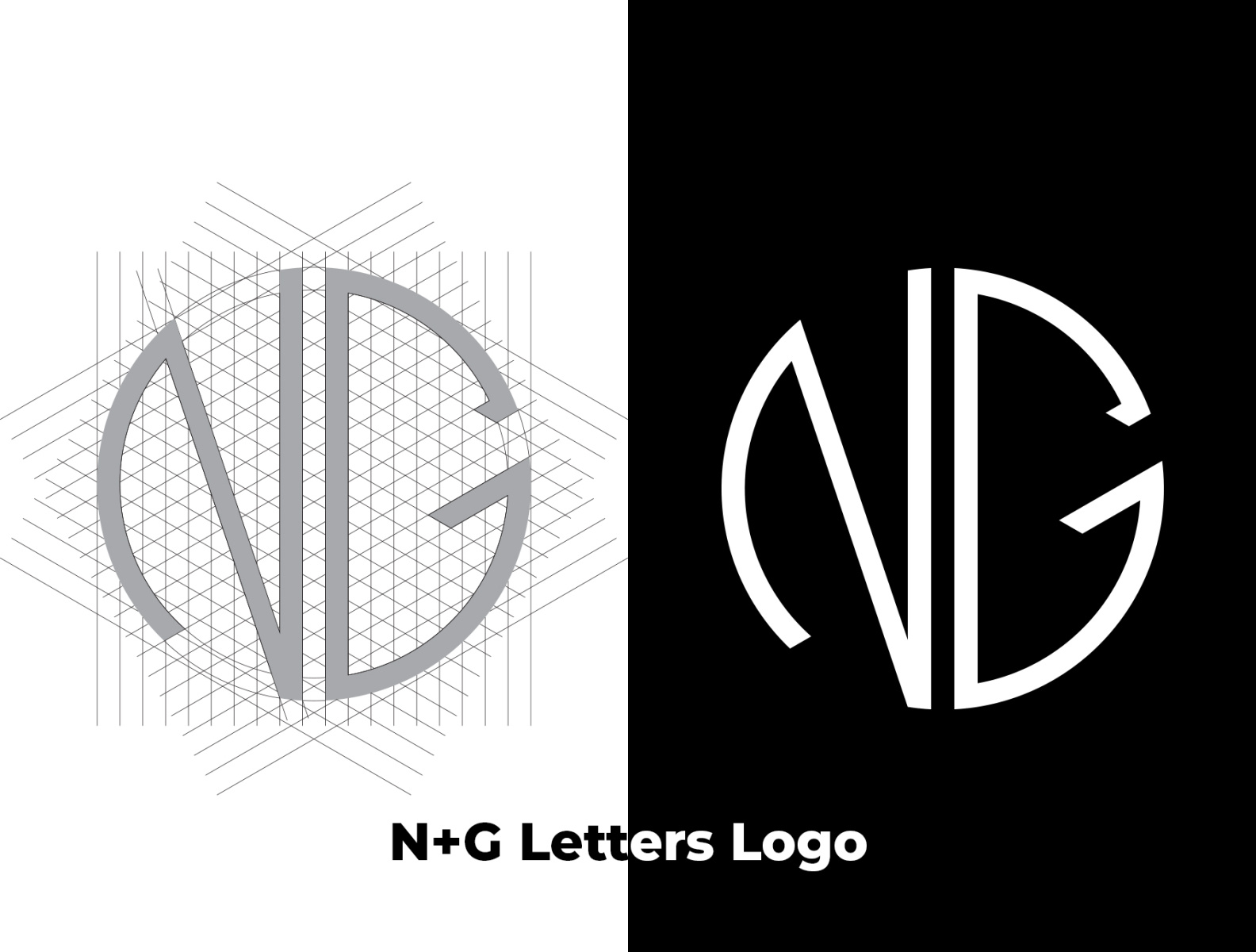 N+G Letters Logo/ Grid Logo by Abu Ahmmed Romij on Dribbble