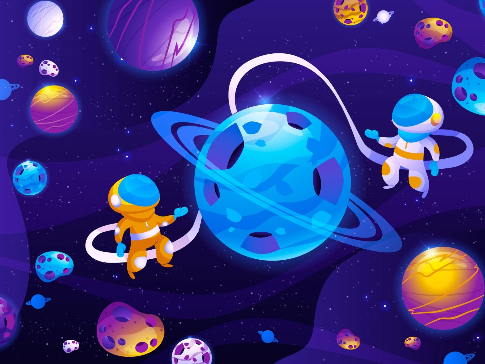 Space Illustration by Pranav Tungar on Dribbble