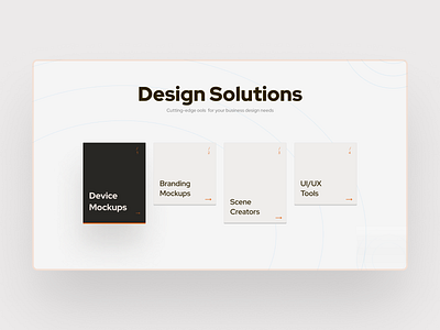 Clean Desktop Layout by Felix Orwari on Dribbble