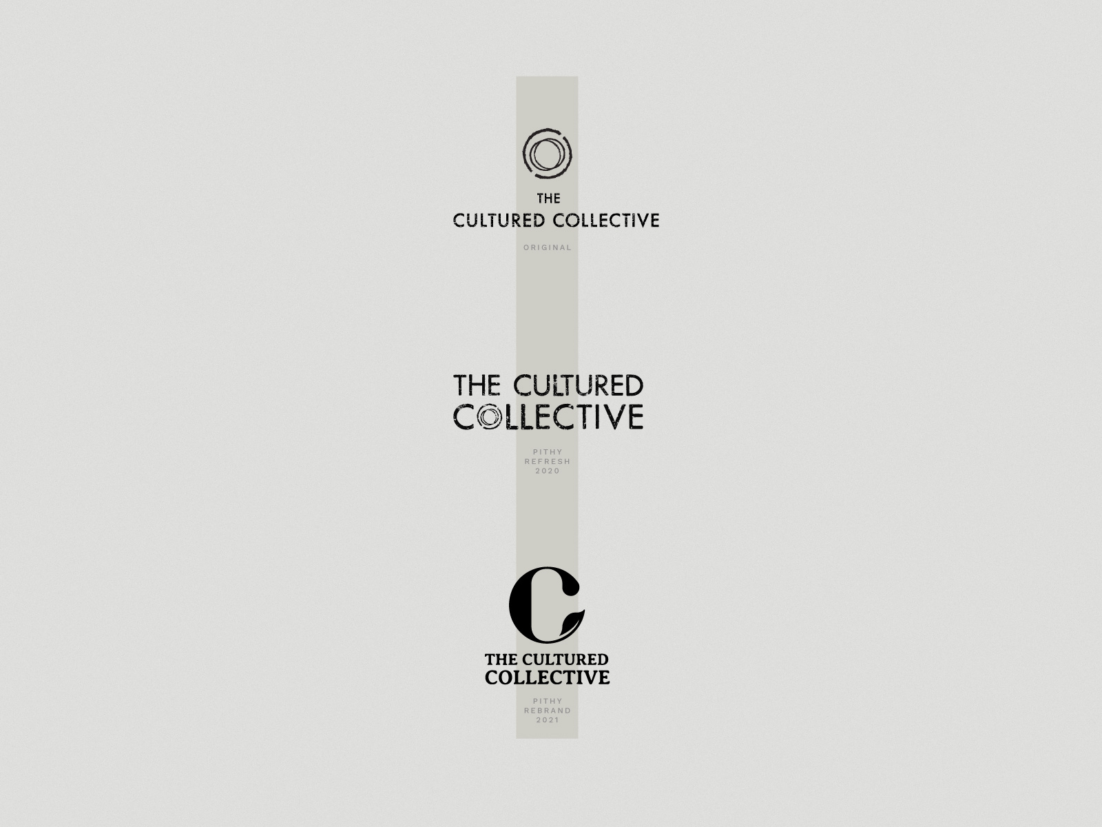 The Cultured Collective logo evolution by Pithy Studios by Pithy ...