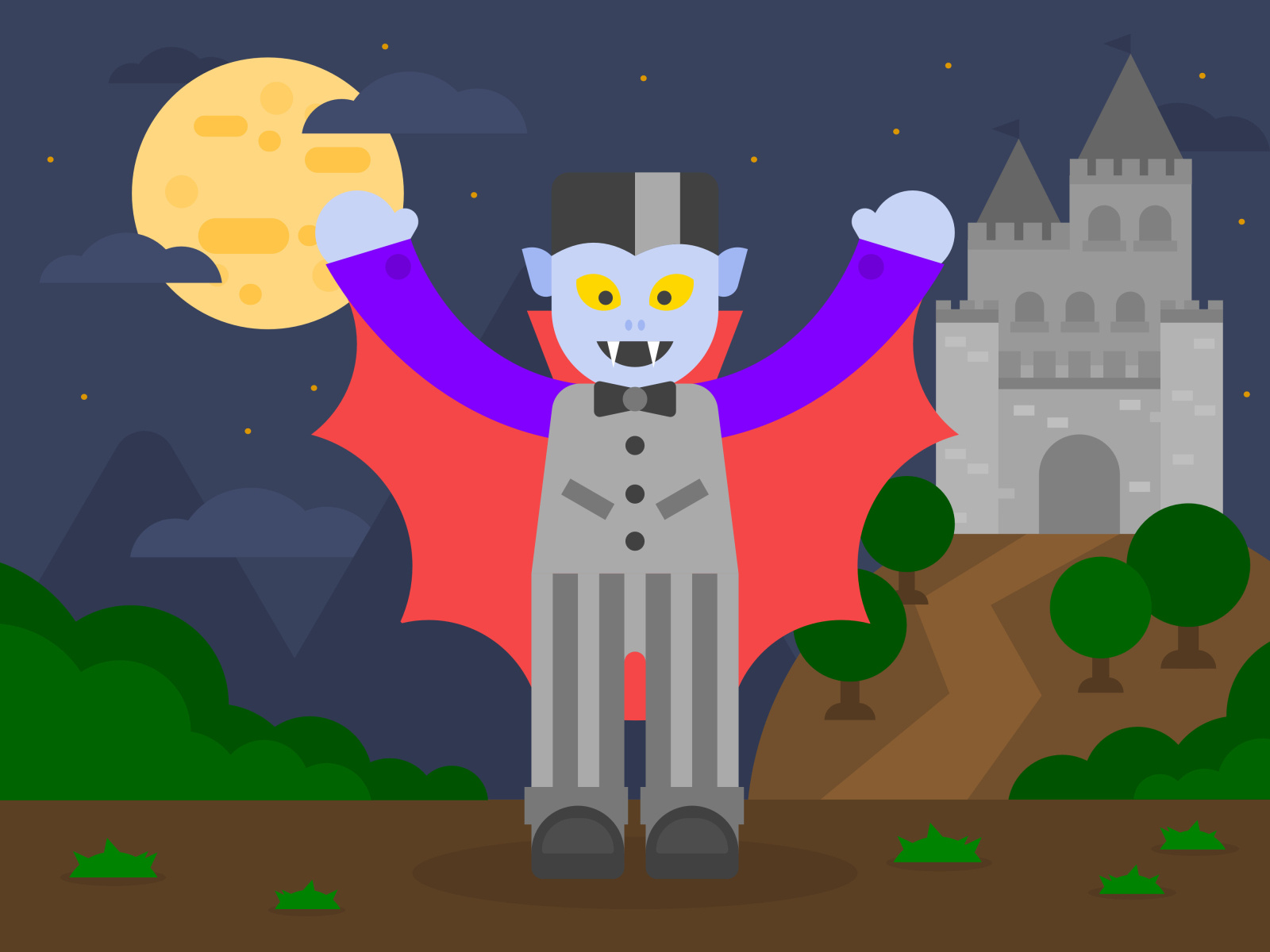Vampire by Marco Tulio on Dribbble