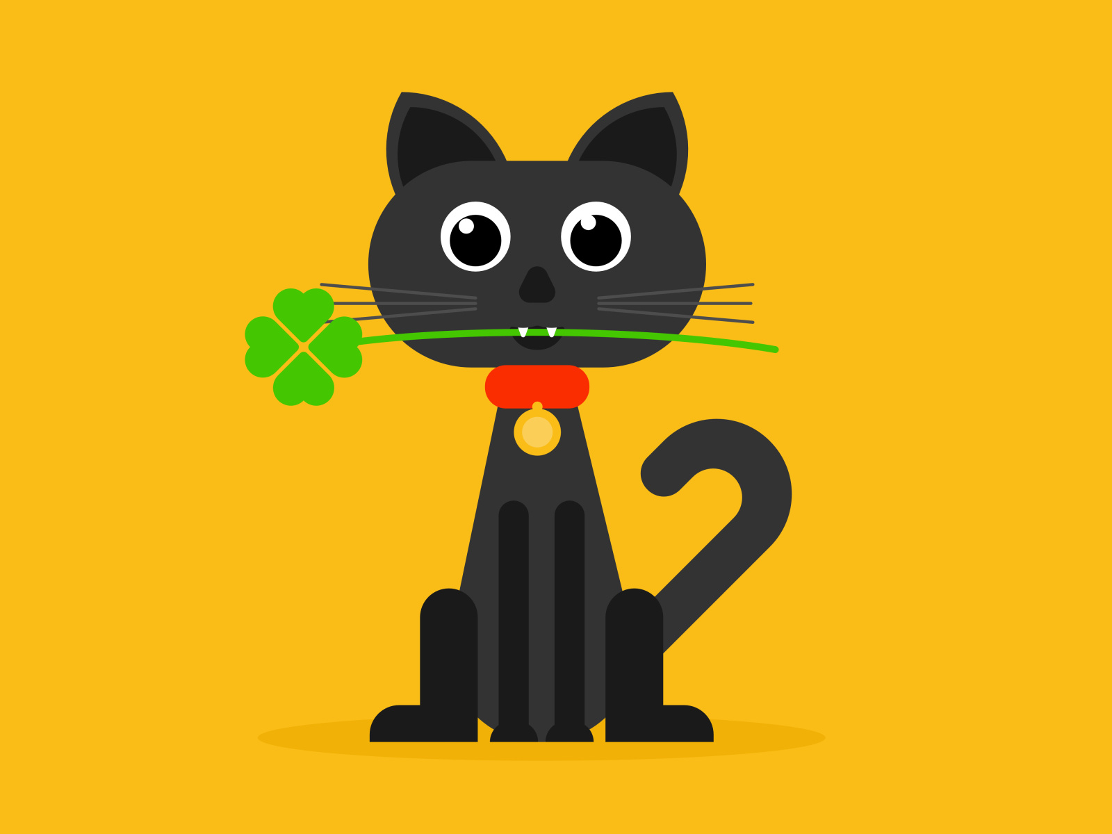 I bring luck! by Marco Tulio on Dribbble