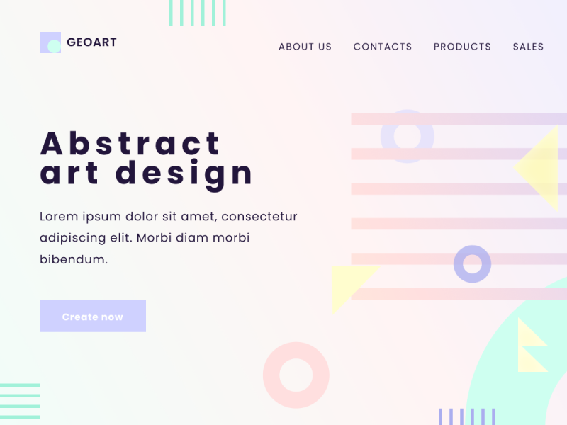 Abstract art design by Viktoriia Strelets on Dribbble