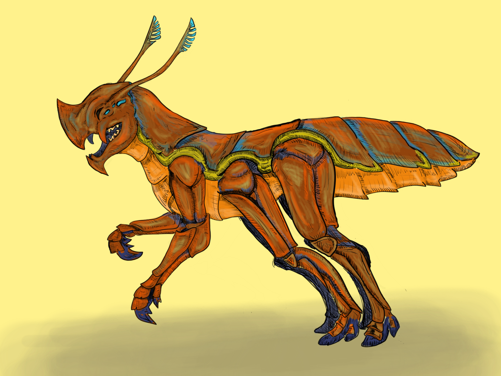 Stormlight Archive - Axehound by Jule Sand on Dribbble