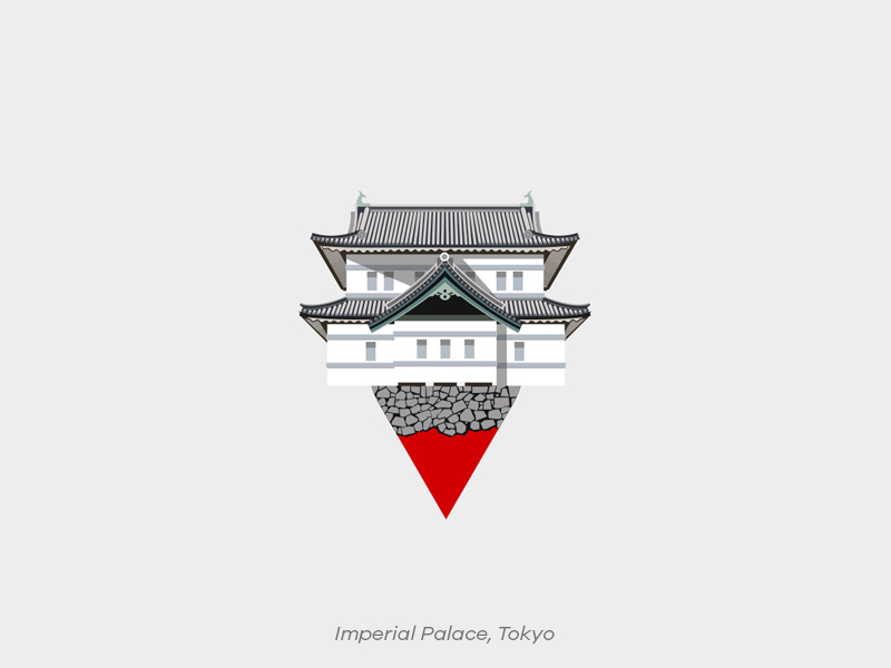 Pin Series: Tokyo by Pata Studio on Dribbble