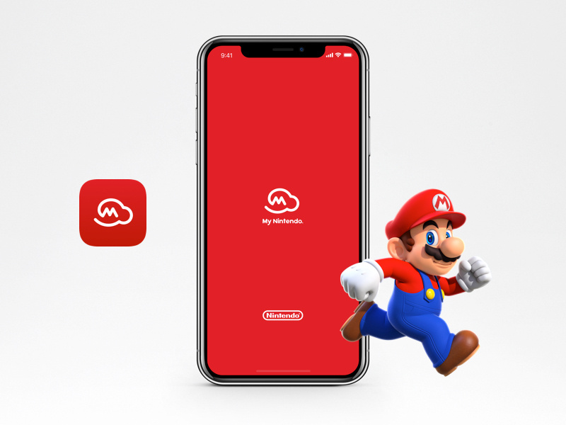 My Nintendo | Splash screen and App Icon by Haran Amorim on Dribbble
