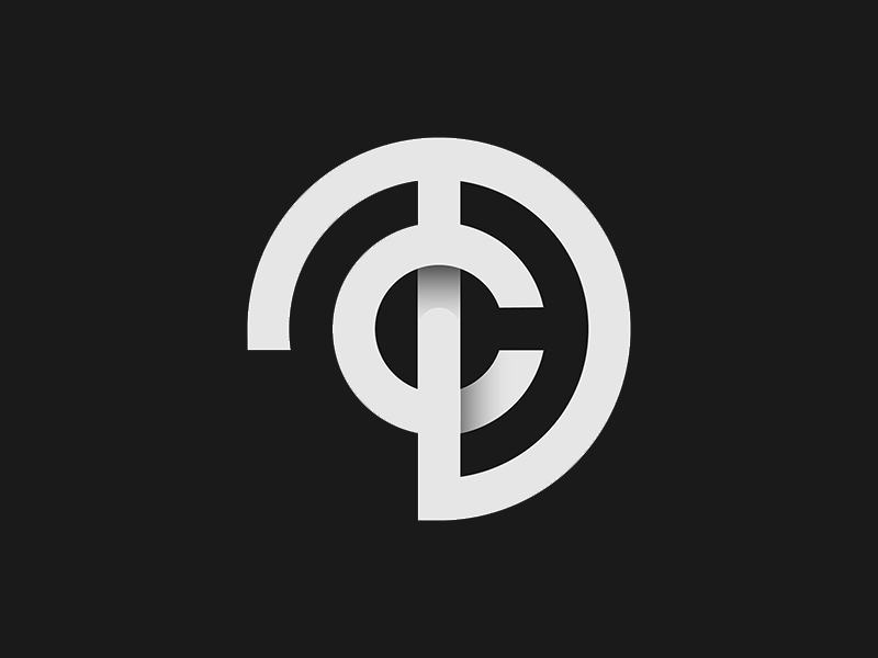 CD Monogram by Raboin Design Co on Dribbble