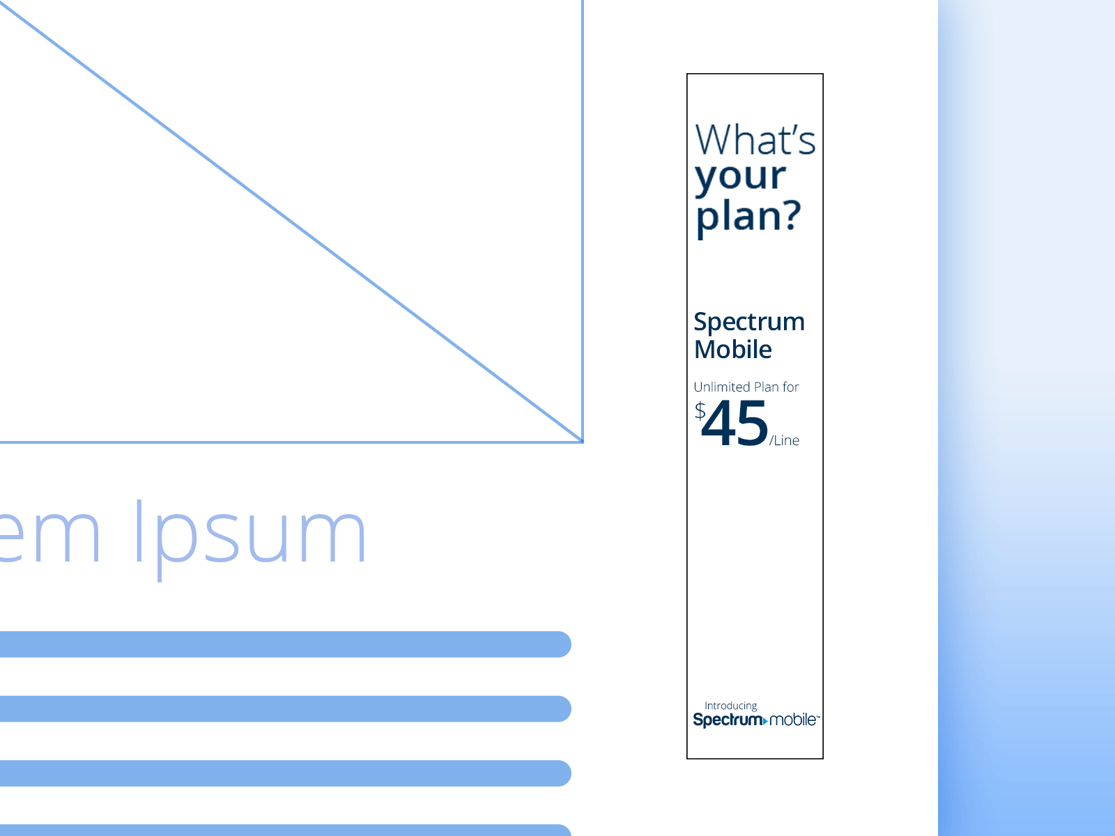 Spectrum Mobile Launch by Timothy Hood on Dribbble