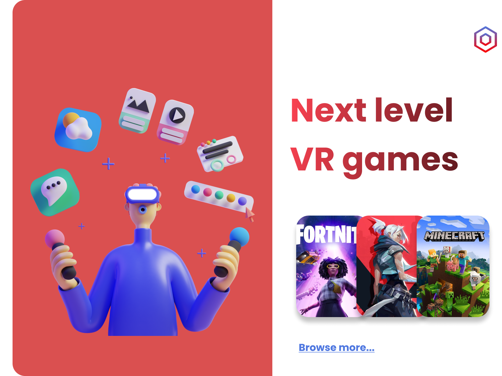 Next level VR games. by Yefim Blokh on Dribbble