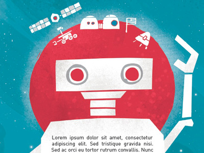 Mars Bot 03 by Federico Mariani on Dribbble
