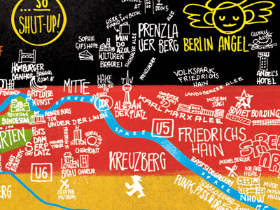 Berlinmap by Federico Mariani on Dribbble