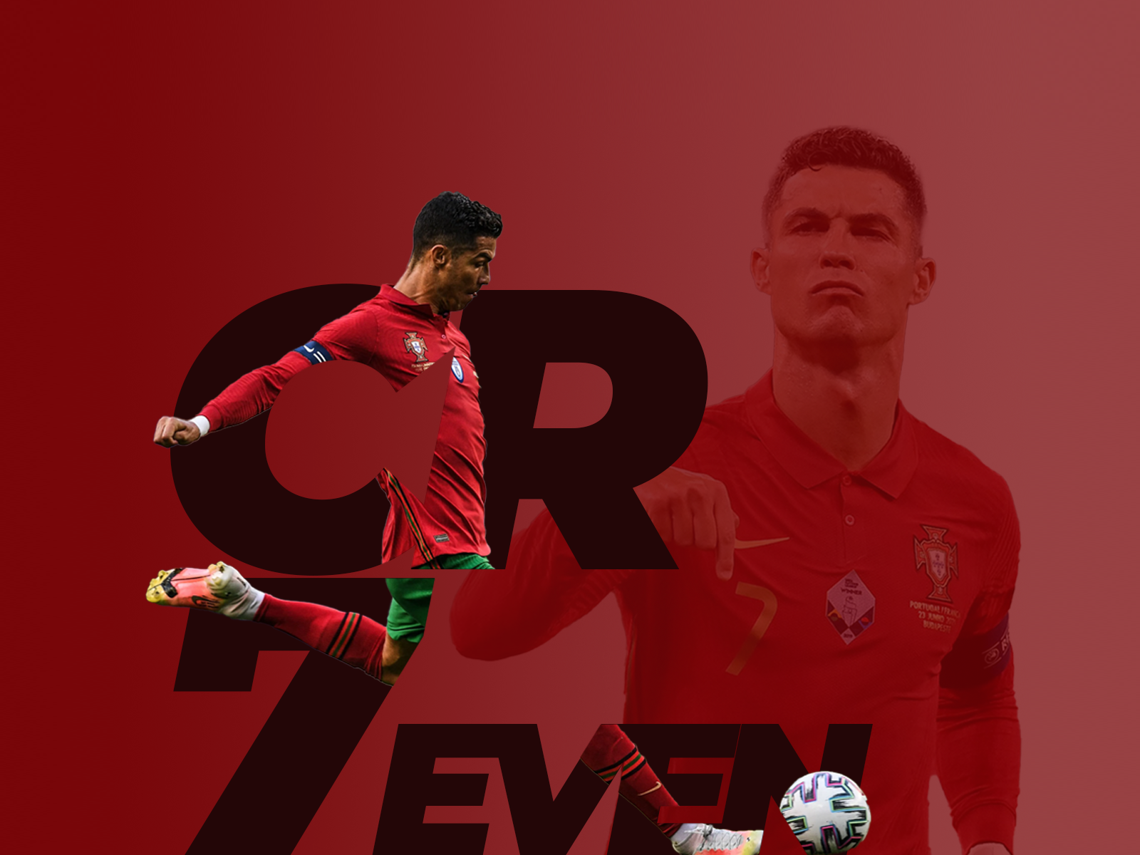 RONALDO NUMBER POSTER by Ian Mogunde on Dribbble