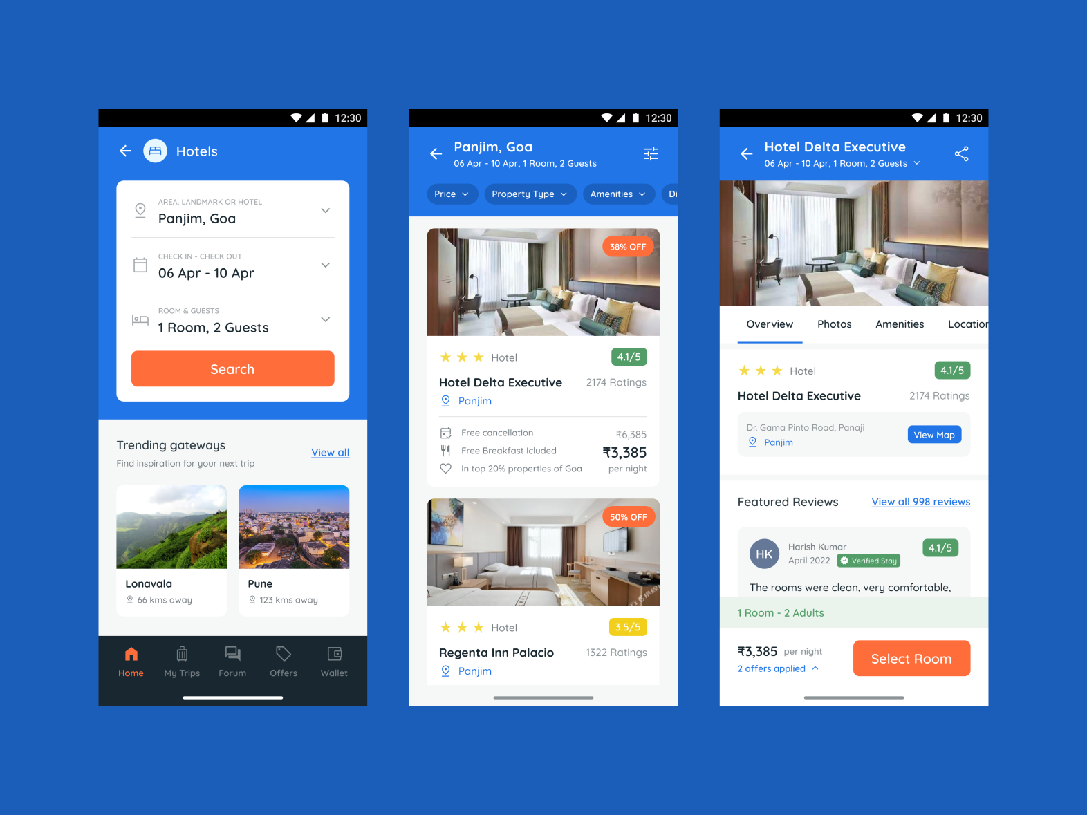 Goibibo - App Redesign Concept by Smith Kavishwar on Dribbble