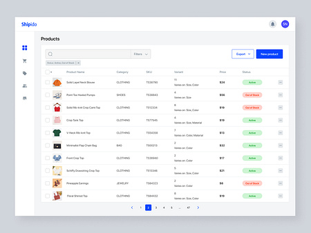 Browse thousands of Inventory Management System UI images for design ...