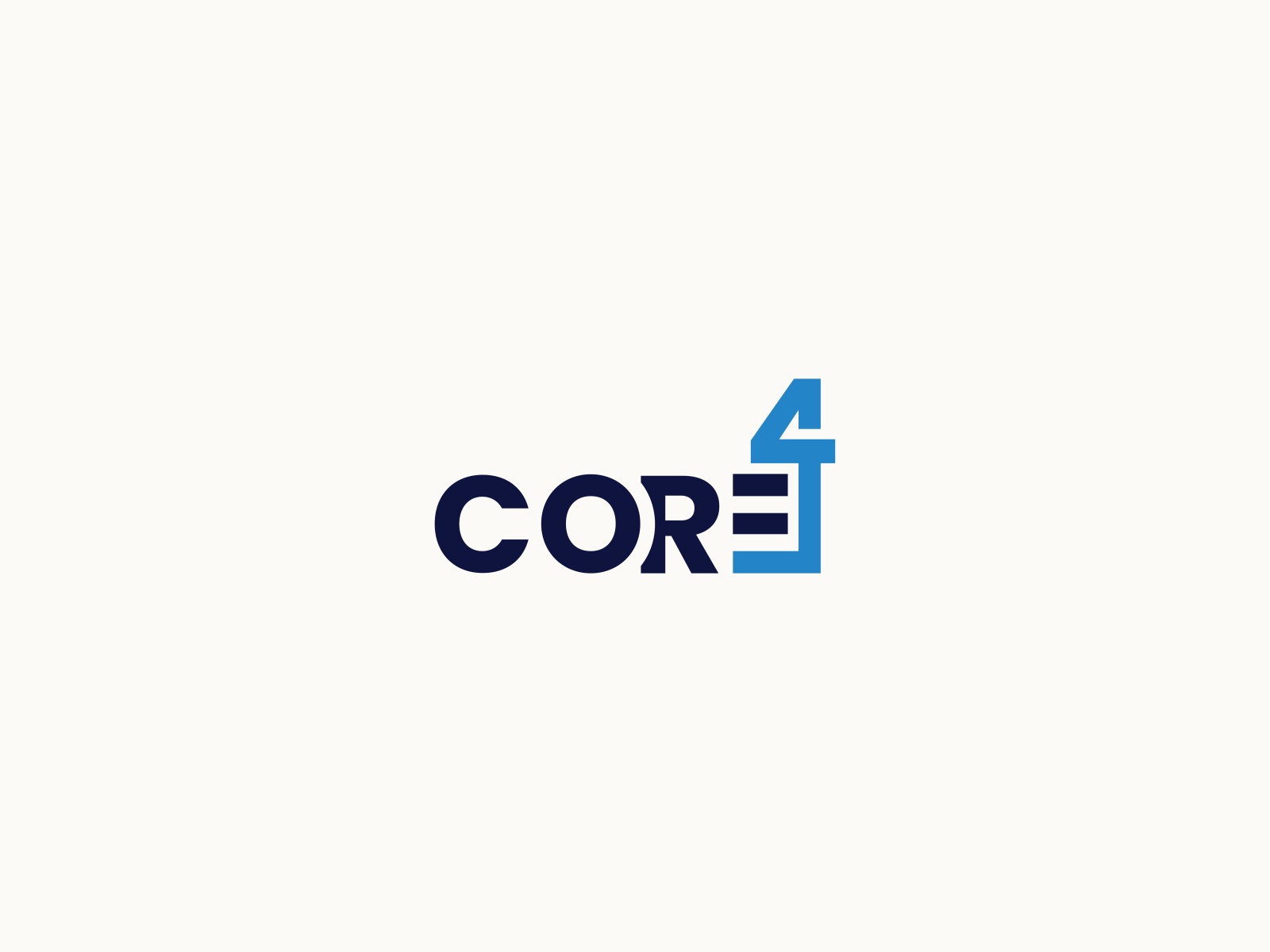 Core4 Logo Design by MILAD HOSSEN on Dribbble