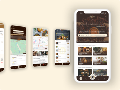 Breakfast take away App by Bharat on Dribbble