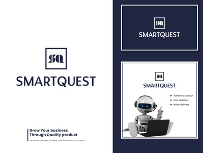 Minimalist Technology Brand logo. Smart tech logo design. by Md ...