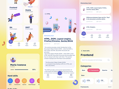 Online Education | App Design by SimbirSoft on Dribbble
