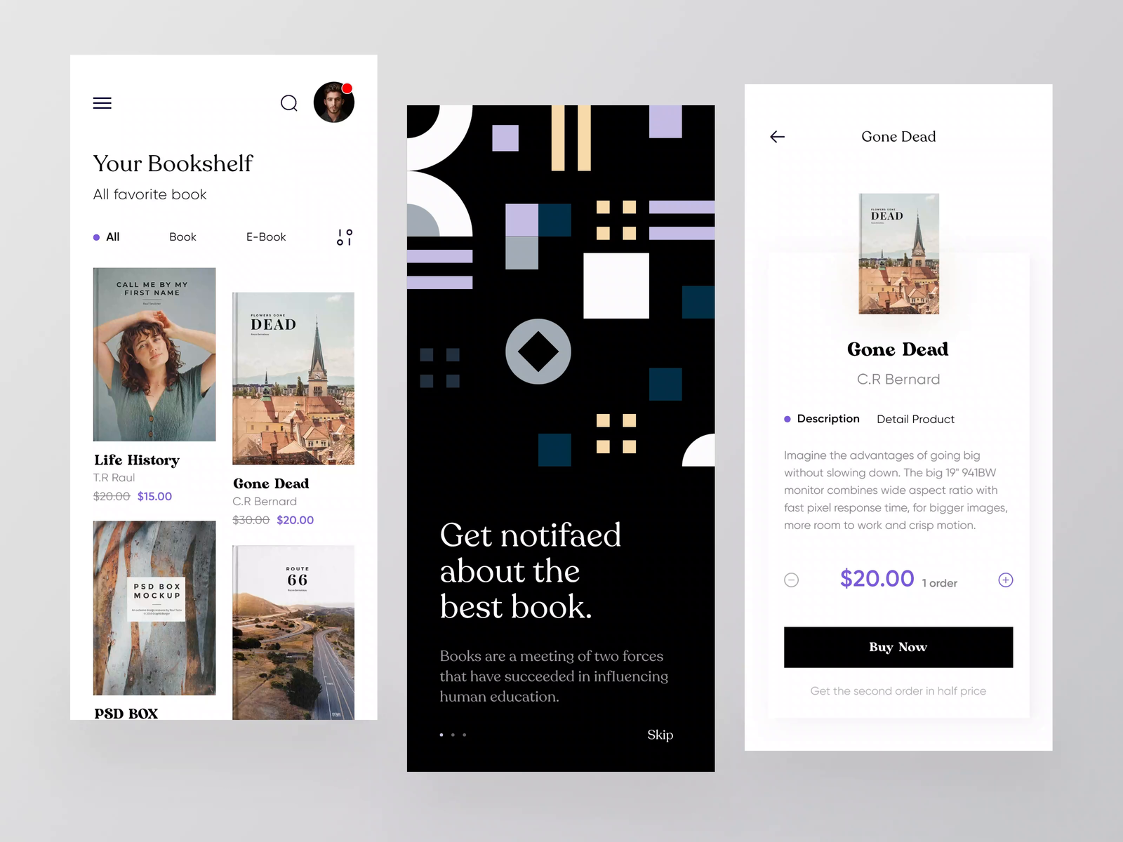 Zenbook Mobile App - Exploration 📖 by Rohmad Khoirudin for Odama on ...