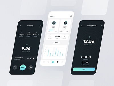 Step Tracker App by Saman Shafaei for Echo Design ™ on Dribbble