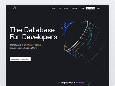 dbaas for devs by Shaun Middlebusher on Dribbble
