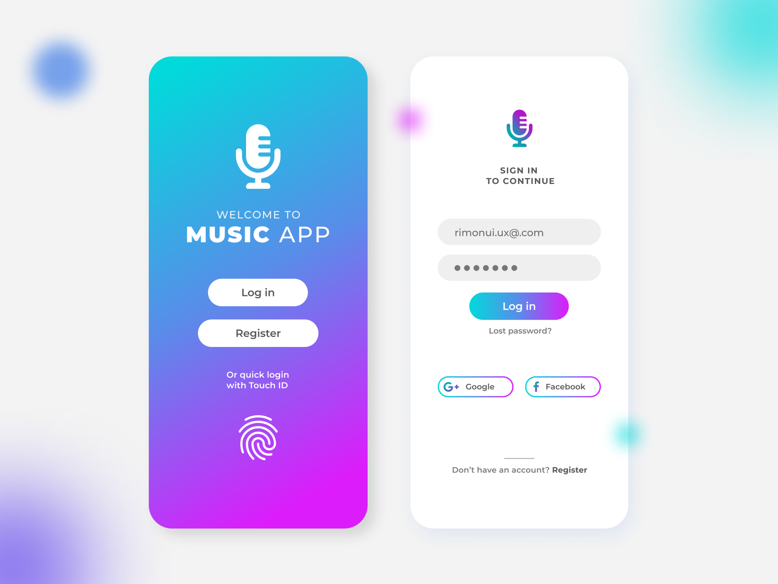 Music App UI by Md Rimon Ahammed on Dribbble