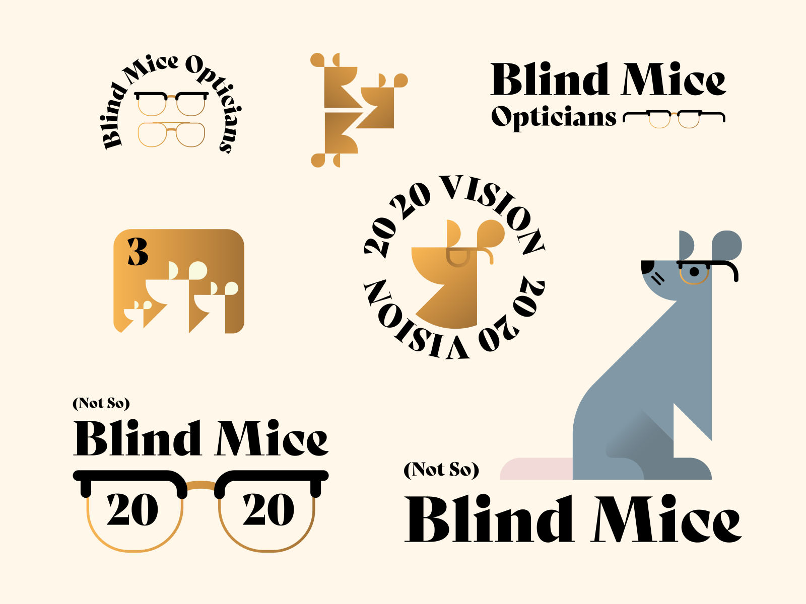 Blind mice by Ryan Ellis on Dribbble