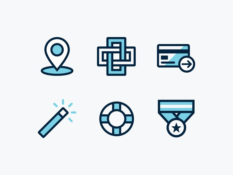 Dribbble Icons 01 by Christian Schulz on Dribbble