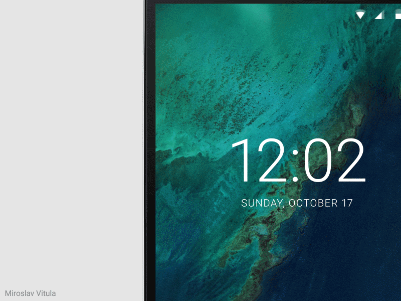 Extended lockscreen notification actions by Miroslav Vitula on Dribbble
