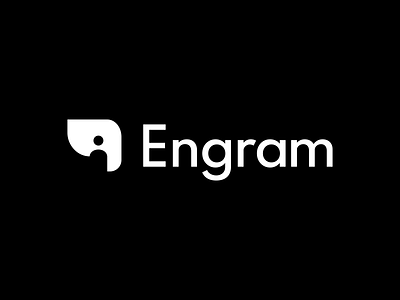 Engram Logo Design - Elephant Head / Human Figure / Person by Dalius ...