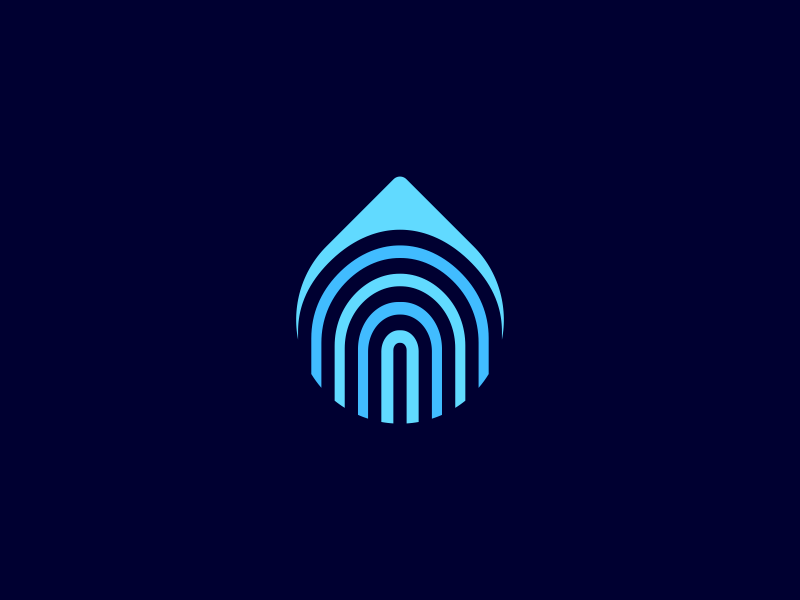 Drop Logo Design by Dalius Stuoka | logo designer on Dribbble