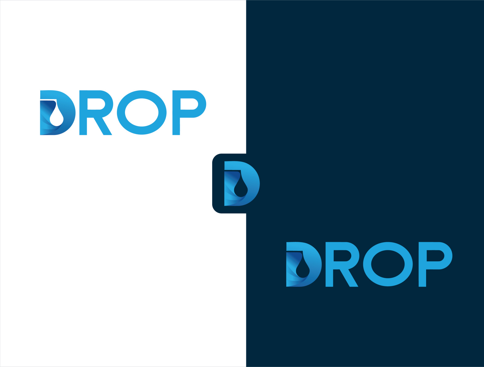 Drop Logo design by Masrufa Akhter on Dribbble