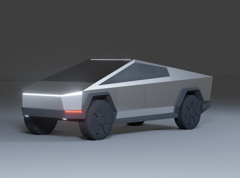 cybertruck by Pin on Dribbble