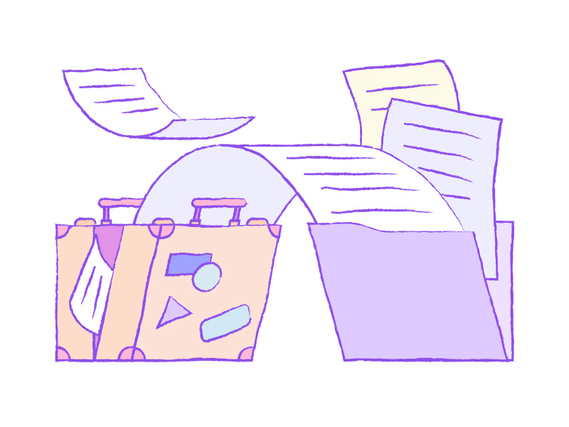 File transfer by Liliya Zagidullina on Dribbble