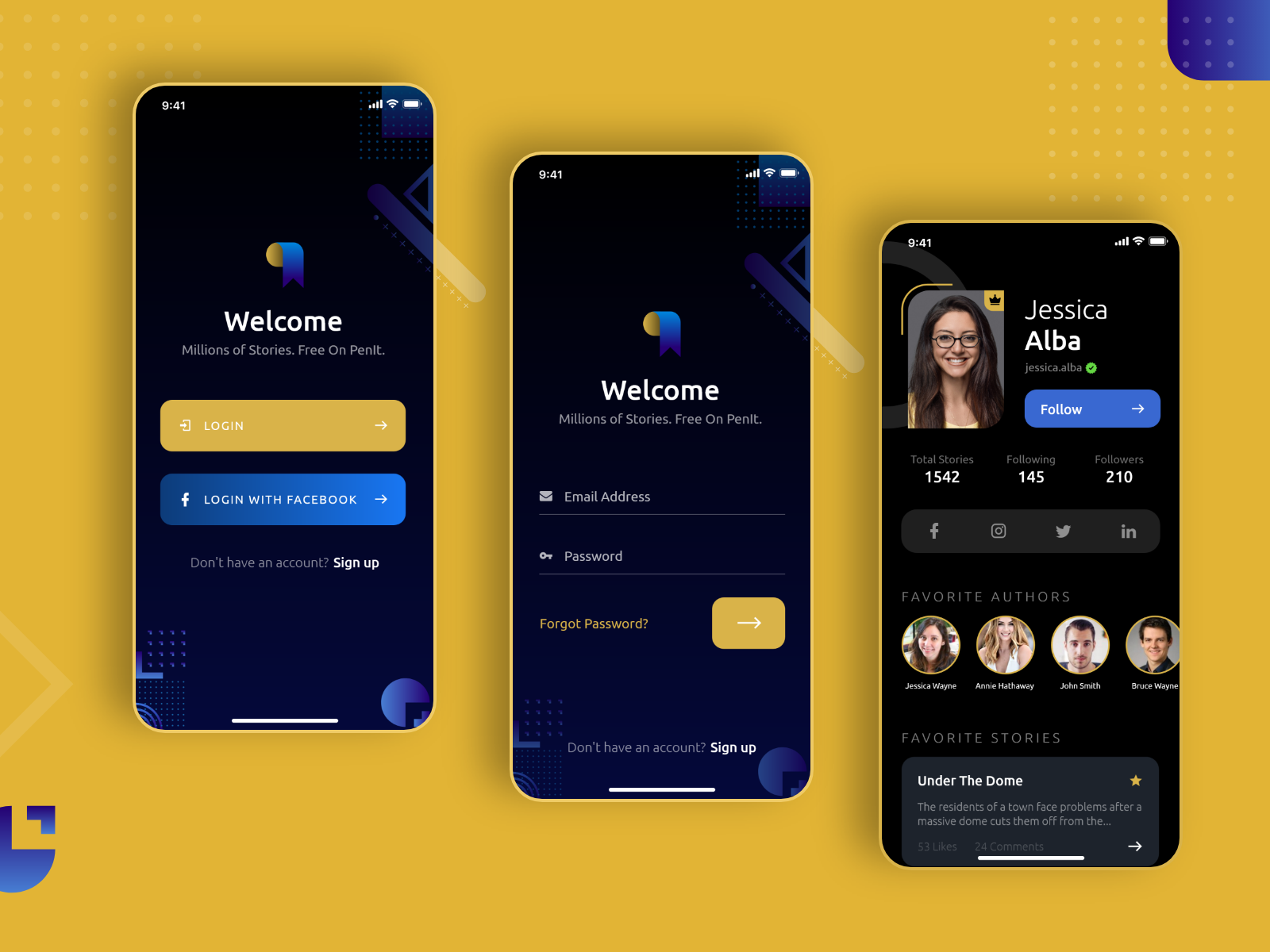 Content Creator App Design by AppVoxel on Dribbble