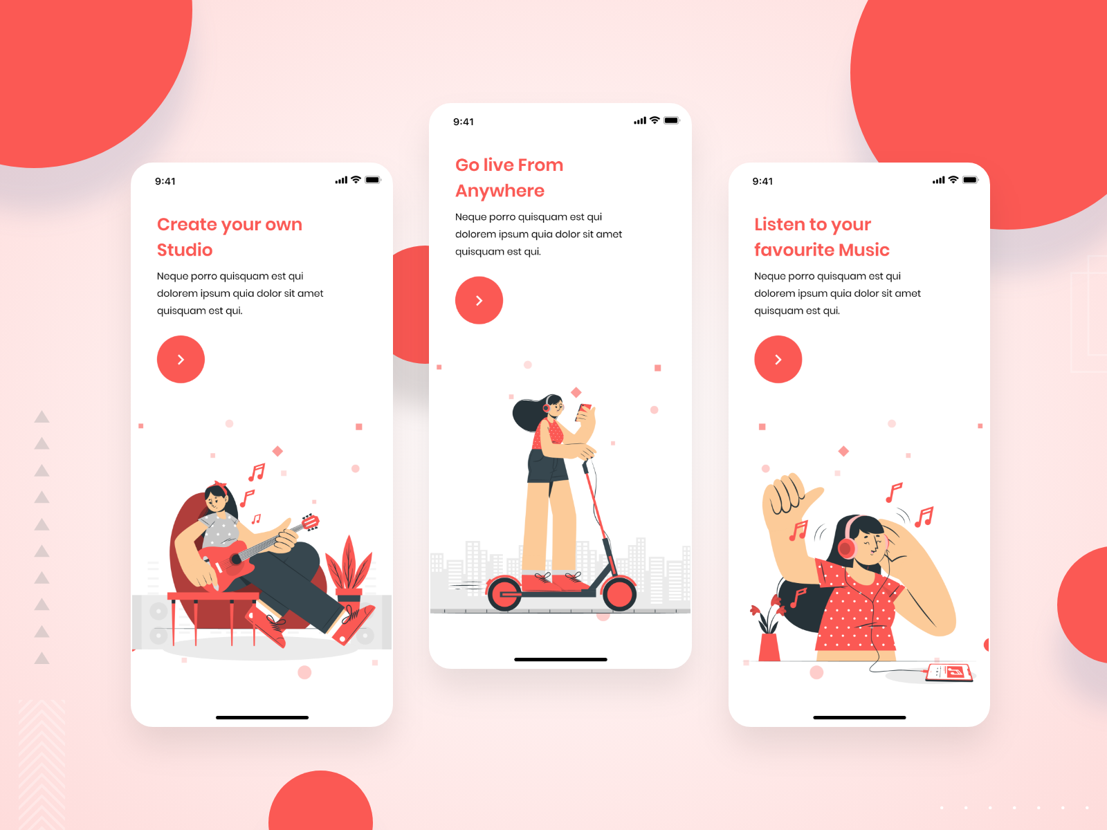 Creator Studio App Design by AppVoxel on Dribbble
