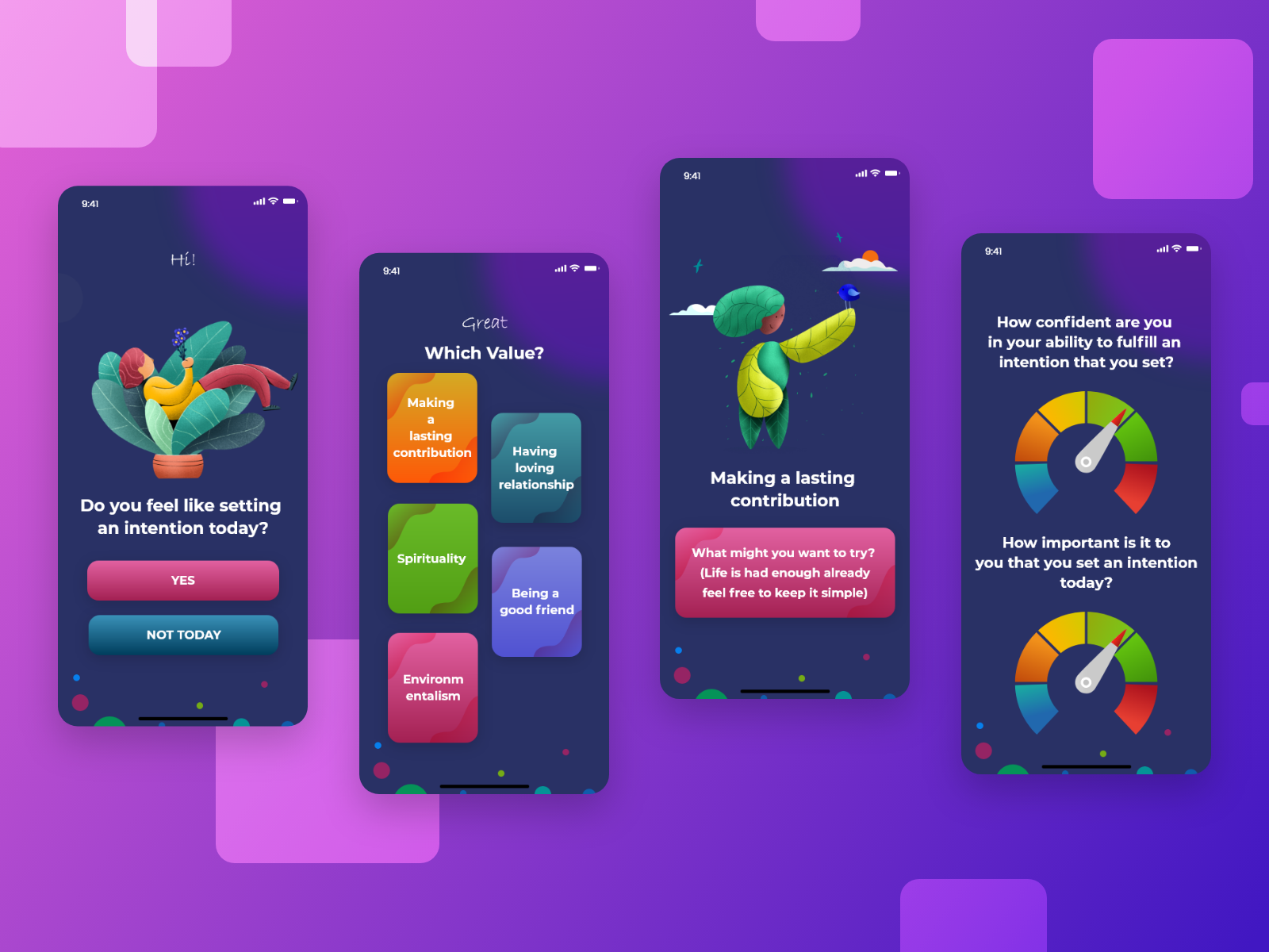 Social Contribution App Design by AppVoxel on Dribbble