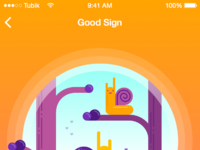 Dribbble - good_sign_card.png by Polina