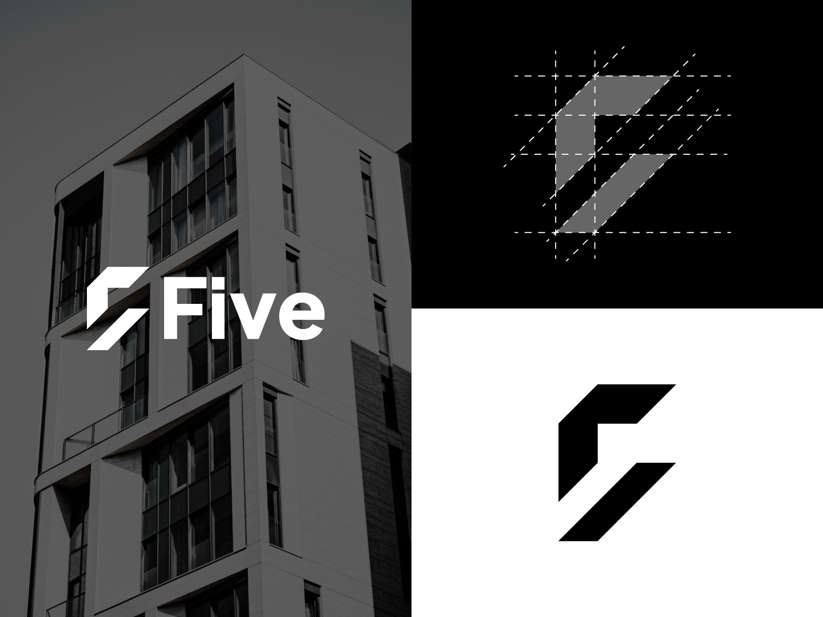 Logo Five by Designku Studio on Dribbble