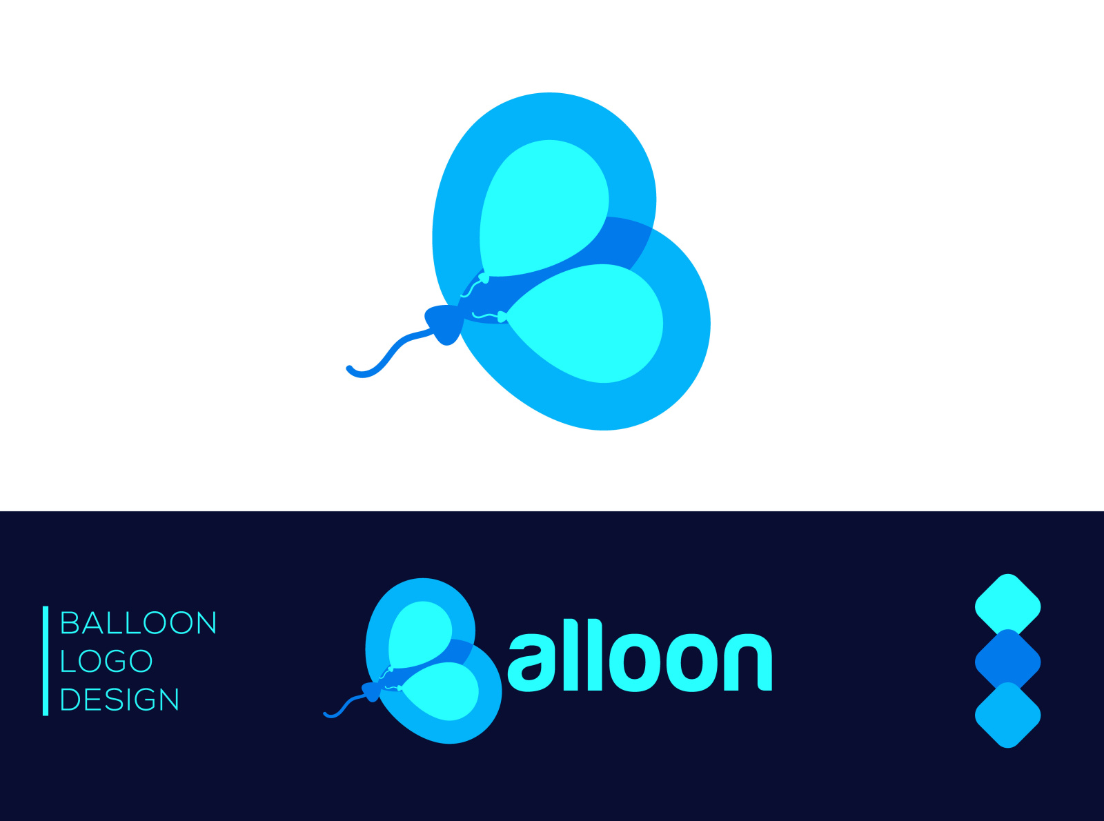 balloon logo by IkramH Sakib on Dribbble