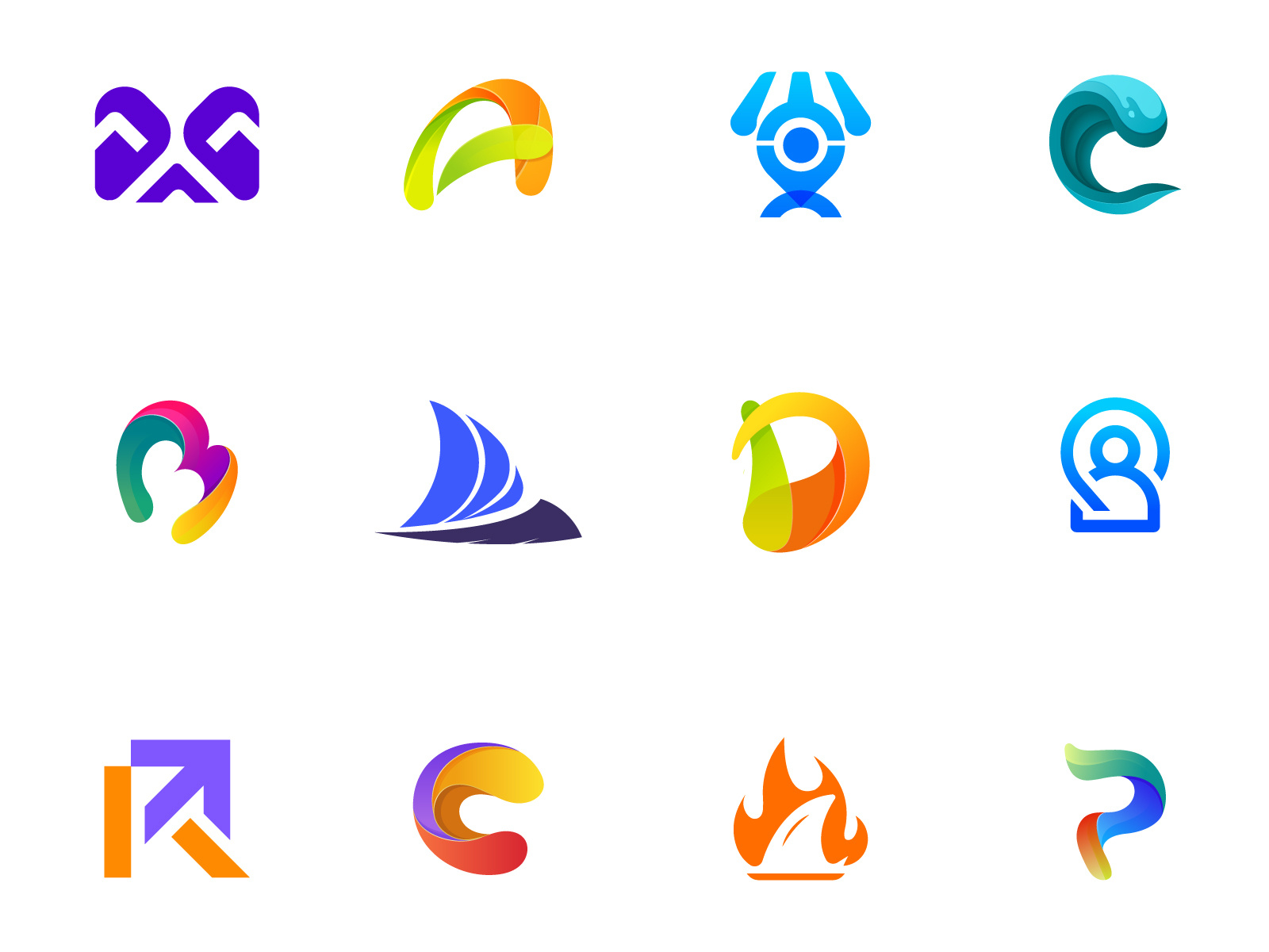 Logo collection by IkramH Sakib on Dribbble
