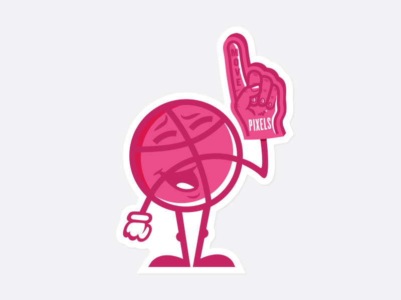 Dribbble Sticker Move Pixels By Keith Lowe On Dribbble dribbble-sticker-move-pixels-by-keith-lowe-on-dribbble