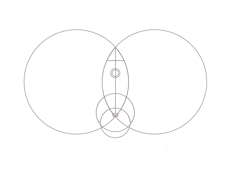 A Trip to the Moon (Lines) by Angira Shirahatti on Dribbble