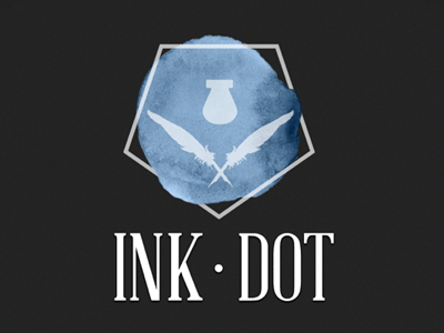 Ink dot logotype by Alexis Porhiel on Dribbble