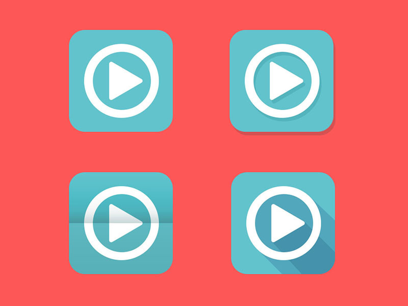 Player icons by alahui on Dribbble