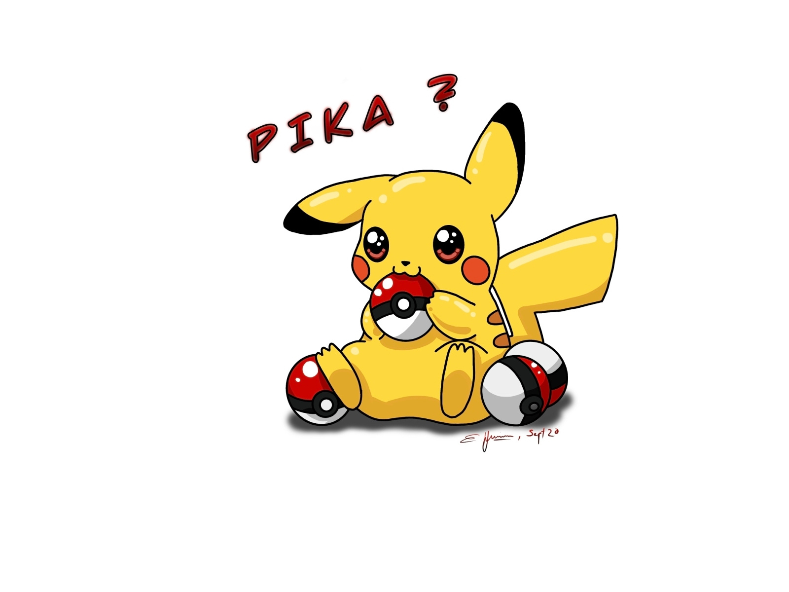 Pikapikachu by Dinci on Dribbble